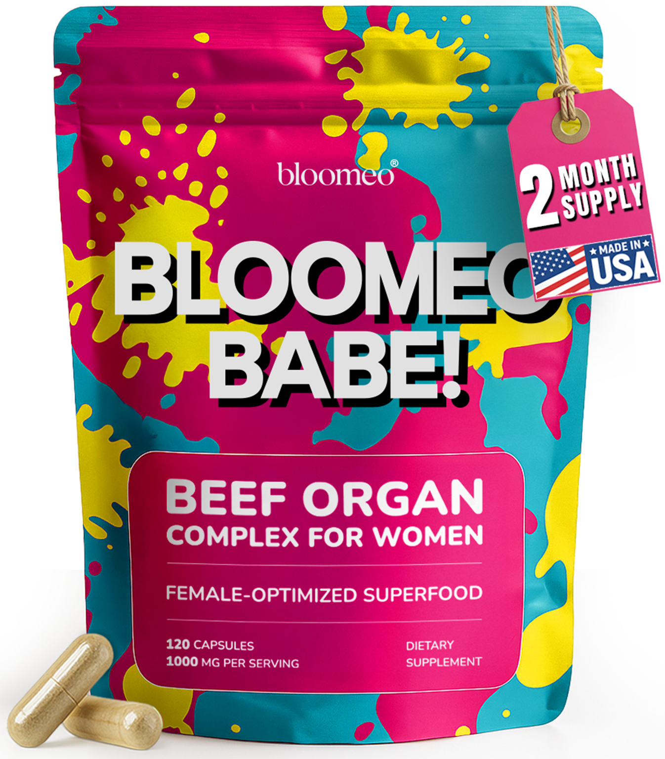 Beef Organ Supplement for Women – Liver, Uterus, Ovary, Heart, Kidney ...